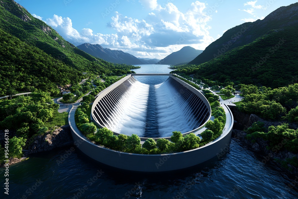 Hydropower innovation and structural design are highlighted in a ...