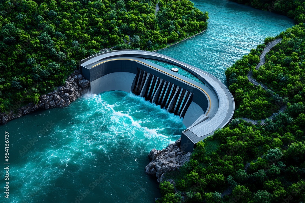 Hydropower innovation and structural design are highlighted in a ...