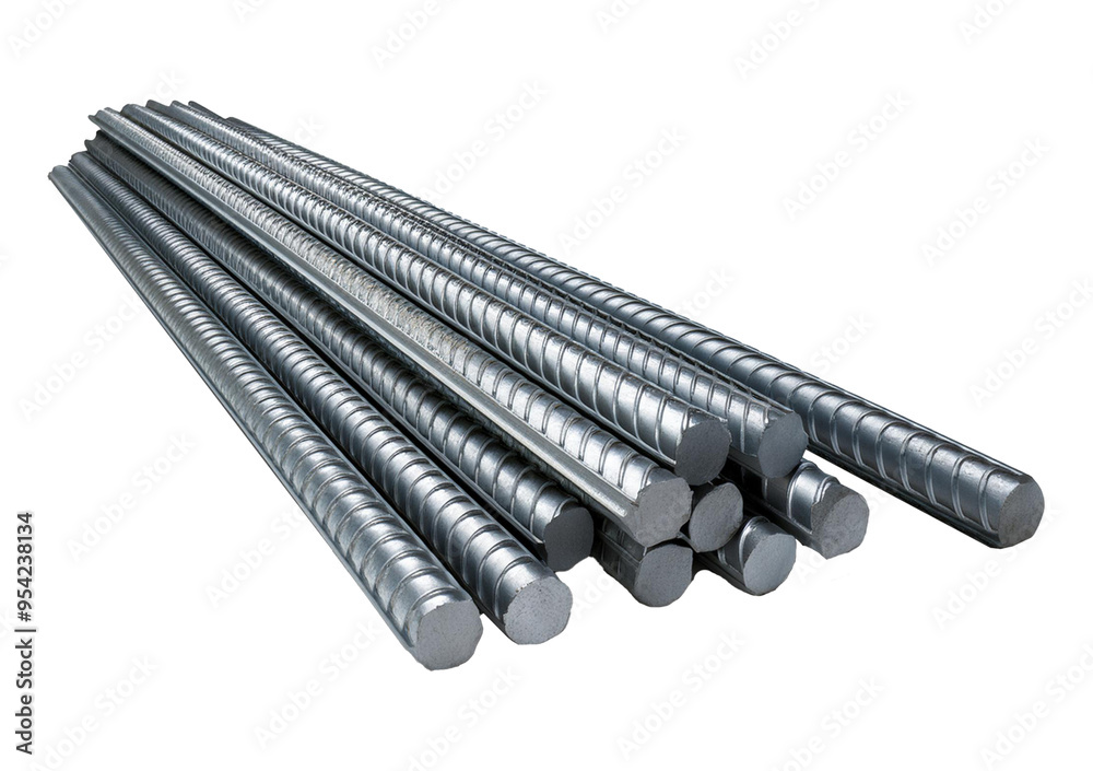 Reinforcement steel bar Steel building armature 3d illustration ...
