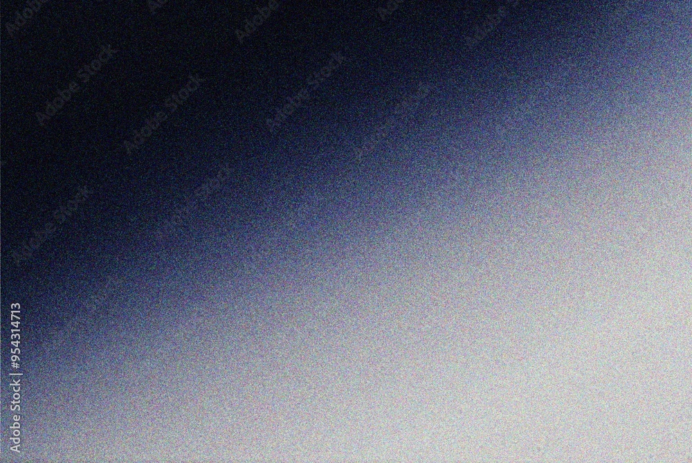 Grainy texture effect abstract navy blue color gradient background ...