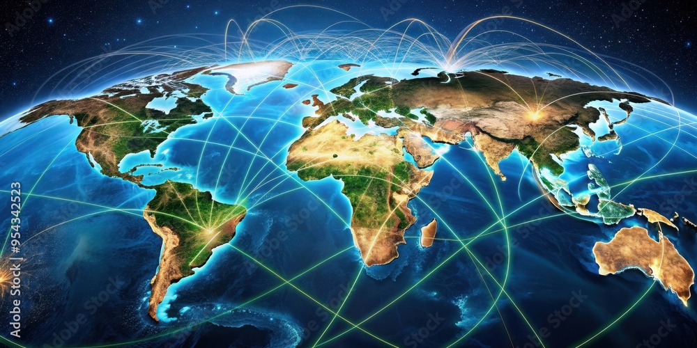 Complex global interactions and shifts in geopolitical power ...