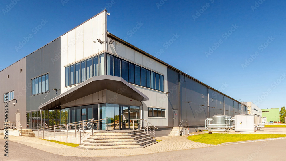 Network servers in a data center. Tier III carrier neutral data center ...