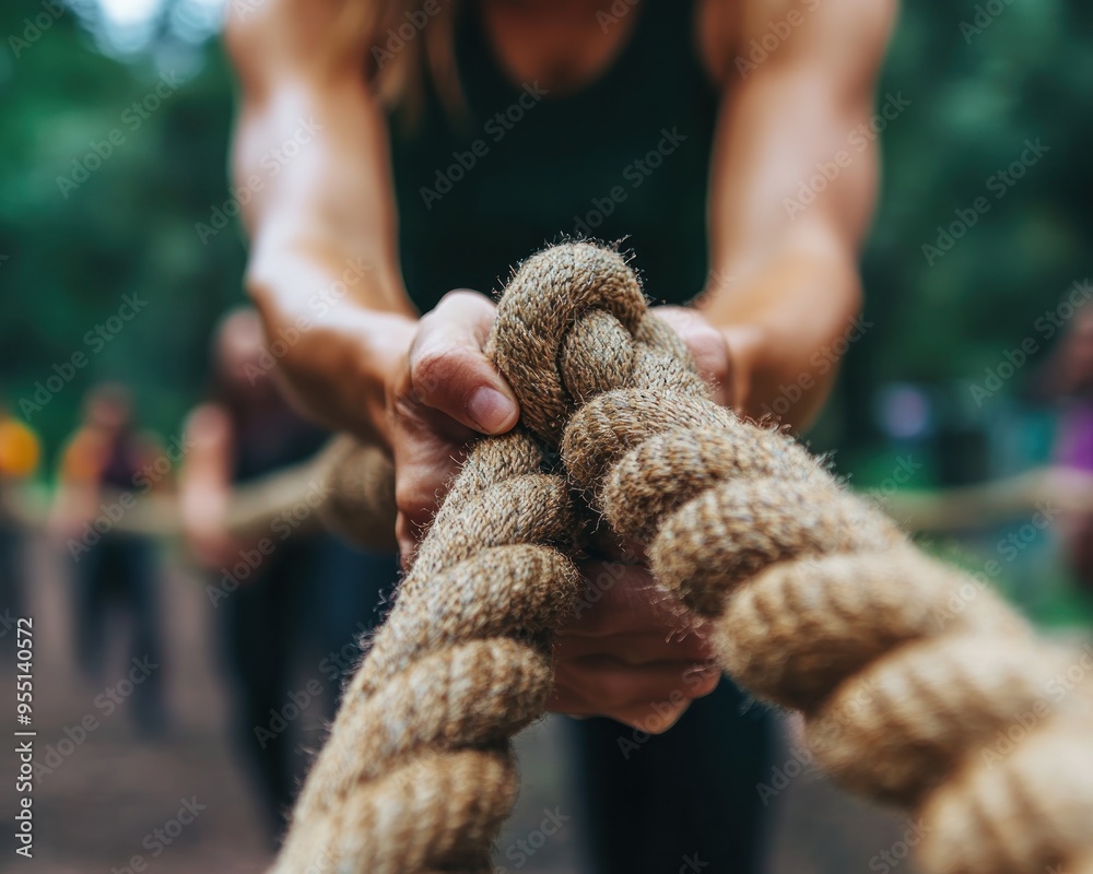 Teamwork, Persistence, and Problem-Solving A Tug-of-War for Success ...