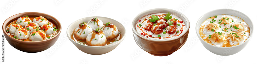 Dahi Vada clipart collection, symbol, logos, icons isolated on ...