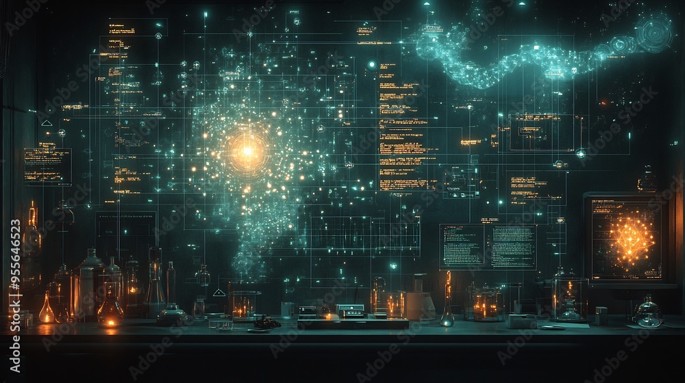 Vector mind map quantum entanglement experiments illustrating setups ...