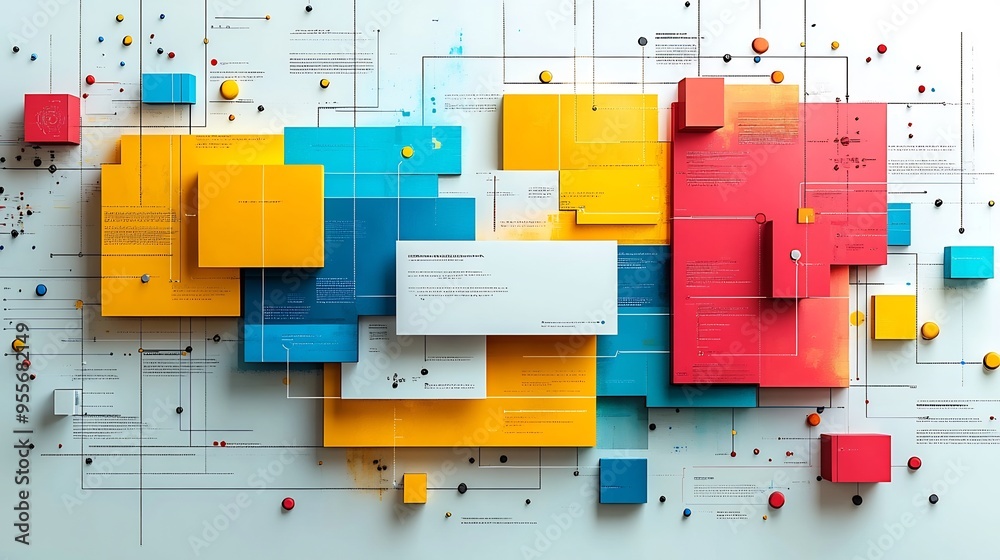 Vector mind map the use of space in graphic design discussing white ...