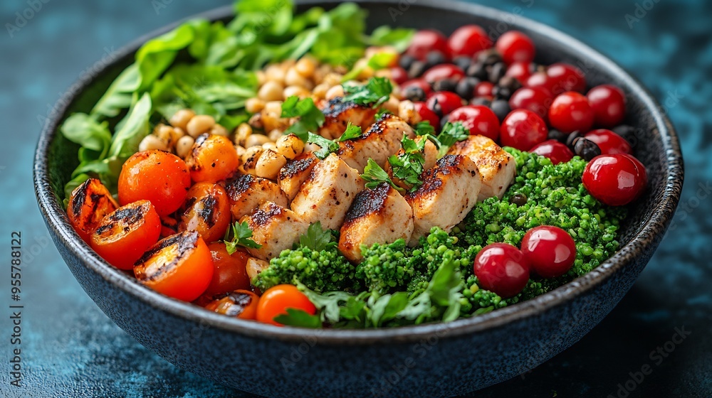 Infographic healthy eating habits with nutritional tips meal plans and ...