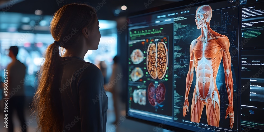 3D platform for health education, where users can explore interactive ...