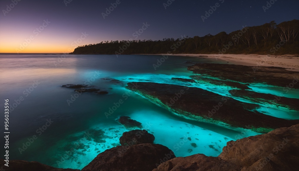 Bioluminescent Beaches (Various locations): Some beaches around the ...