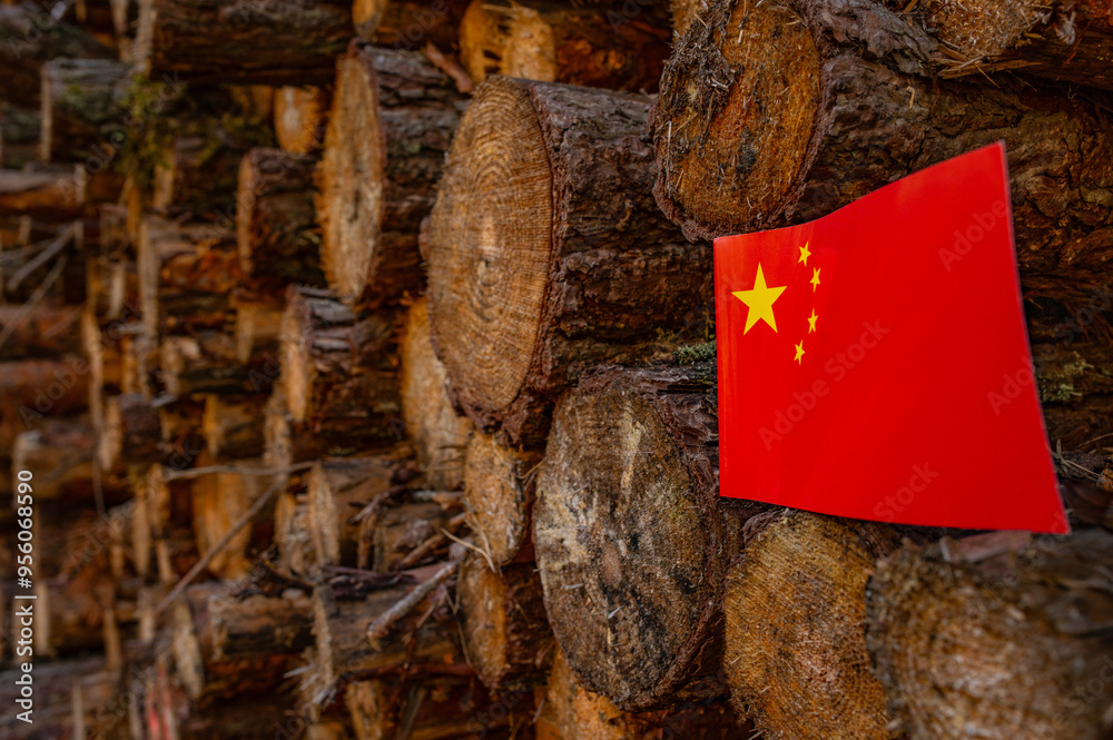 UN Climate Change Conference. China Deforestation. Ecological disaster ...