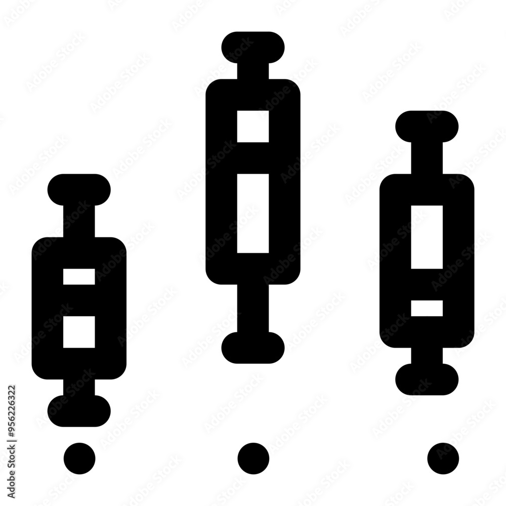 Vector De Stock Box Whisker Box Plot Chart Graph Diagram Outline Icon Adobe Stock