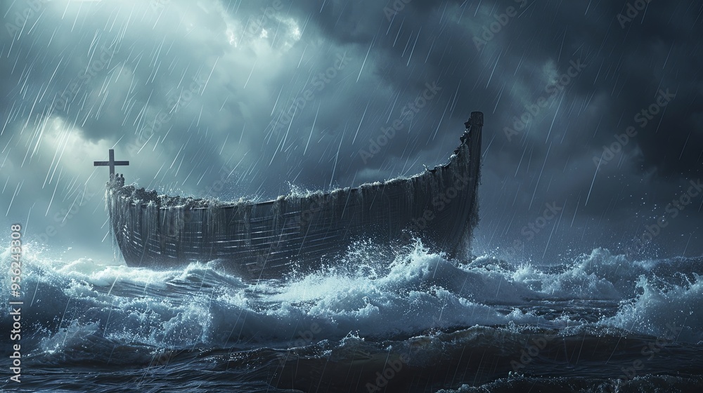 Noah's Ark, as described in the Genesis flood narrative, is the vessel ...