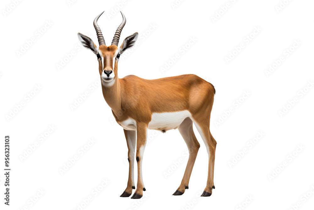Dorcas gazelle PNG with transparent background for wildlife and nature ...
