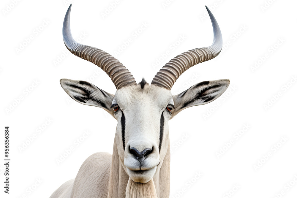 Arabian oryx in PNG format with transparent background, ideal for ...