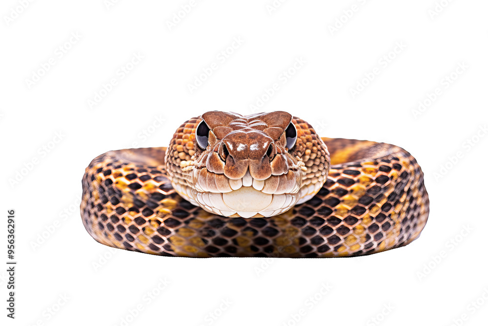 High-resolution rattlesnake isolated on transparent background for ...