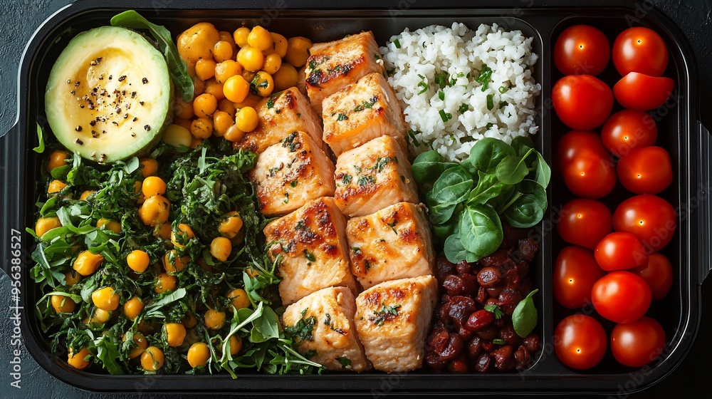 Healthy eating habits infographic nutritional tips meal planning and ...