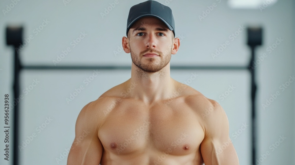 Inspiring Fitness Transformation Video Featuring a Muscular Influencer ...