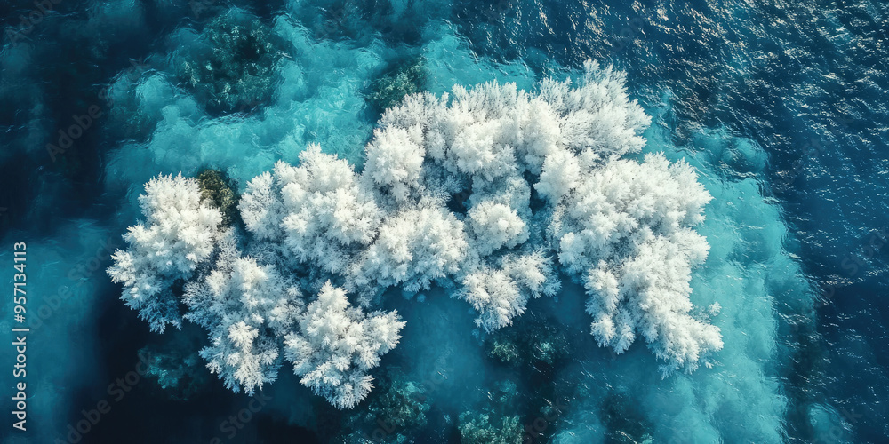 Bleached coral struggles in warming ocean, highlighting need for ...