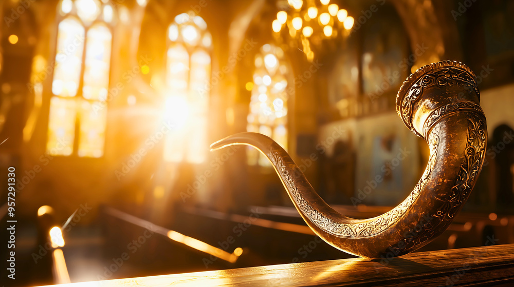 Rosh Hashanah Shofar Blowing in Synagogue: A Sacred Jewish Tradition ...