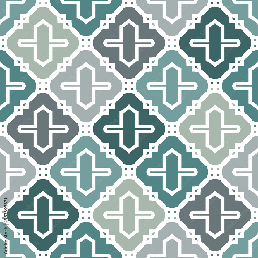 arabesque, stars, hexagon, mosaic, oriental, tile, moroccan, medieval ...