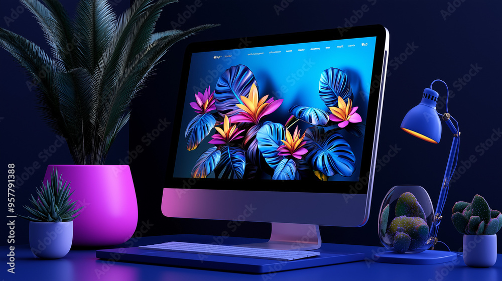 Animated GIF of a website loading screen, engaging user interface design, interactive web ...