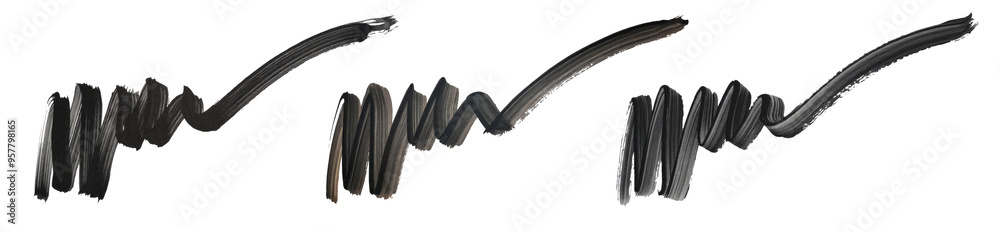 Scribble line png sticker, transparent background Stock Illustration ...