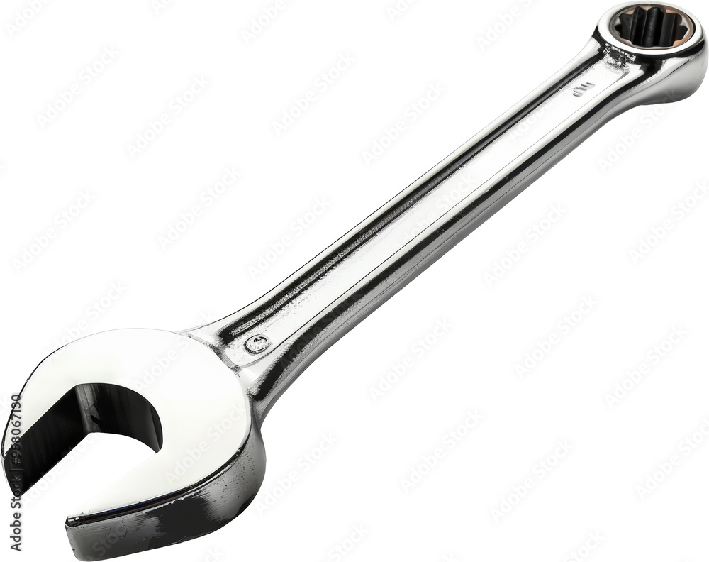 Shiny wrench on transparent background. PNG Stock Illustration | Adobe ...