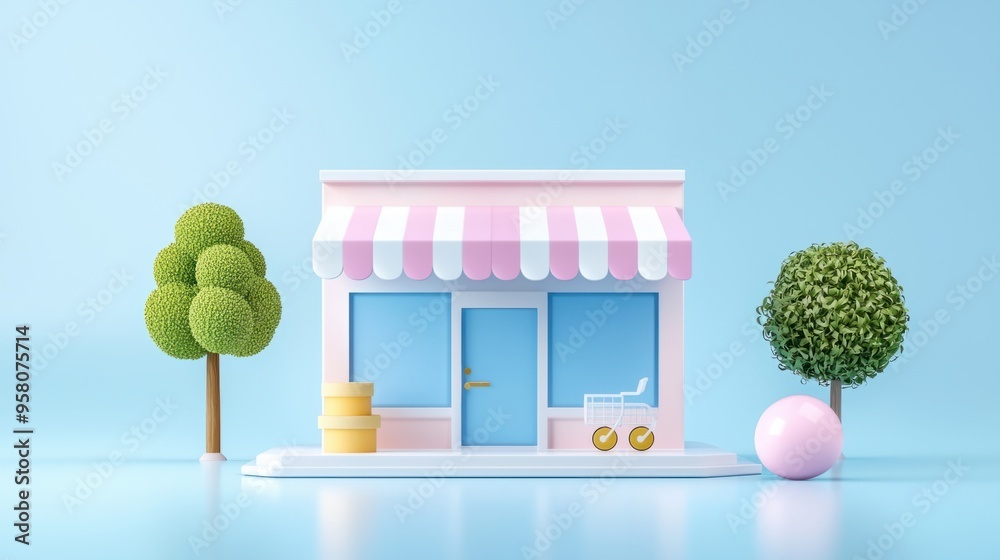 Futuristic Virtual 3D Pop Up Stores Revolutionizing Online Retail and ...