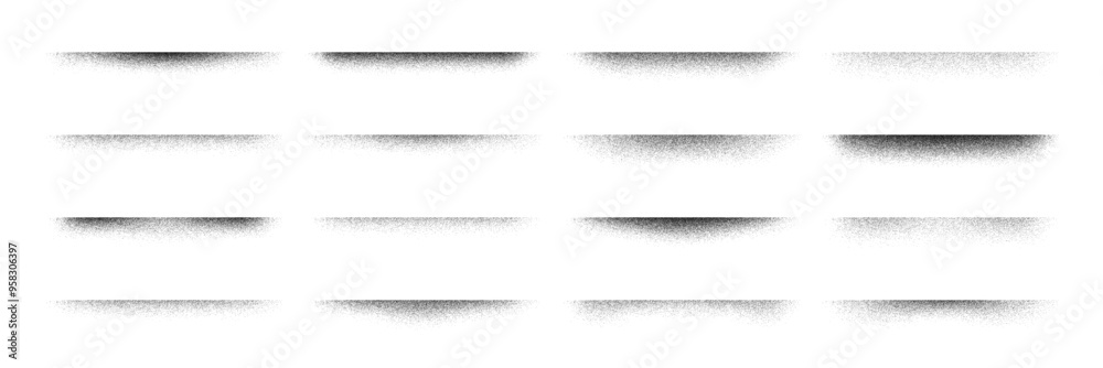 Noise grain edge shadows with ink spray or paint airbrush effect ...