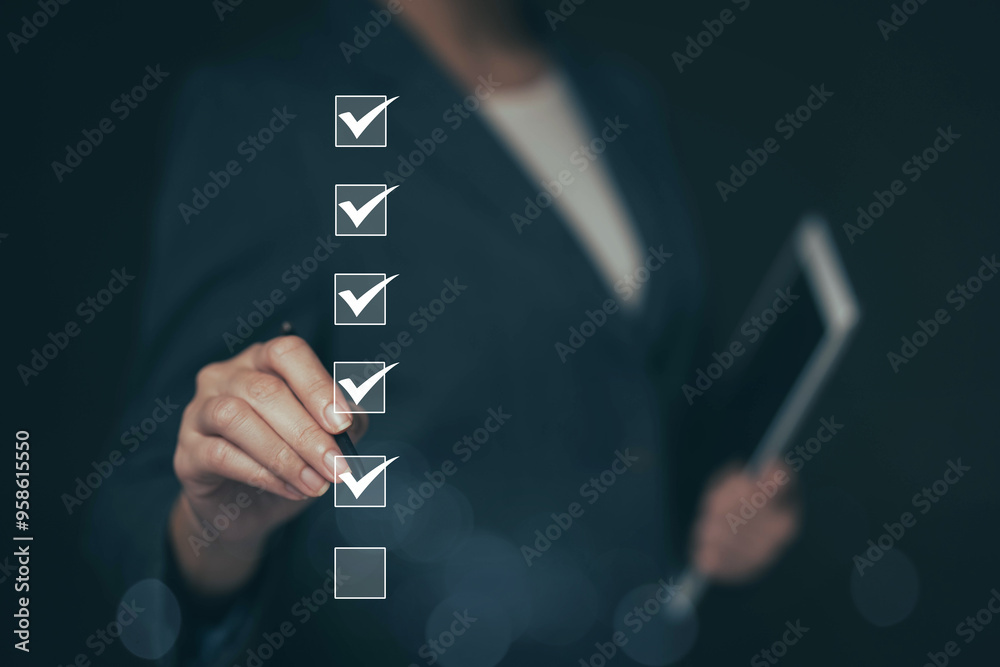 Reviewing and completing online survey forms document management system ...