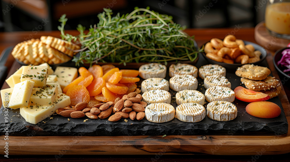 Tasmanian brie and Warrnambool cheddar, served with macadamia nuts ...