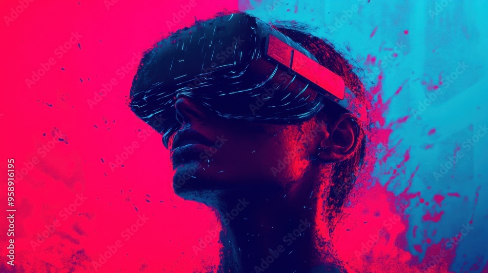 Virtual reality art depicting the internal struggle with depression ...