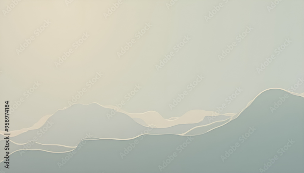 A minimalist and simple wallpaper with soft colors, simplicity and ...
