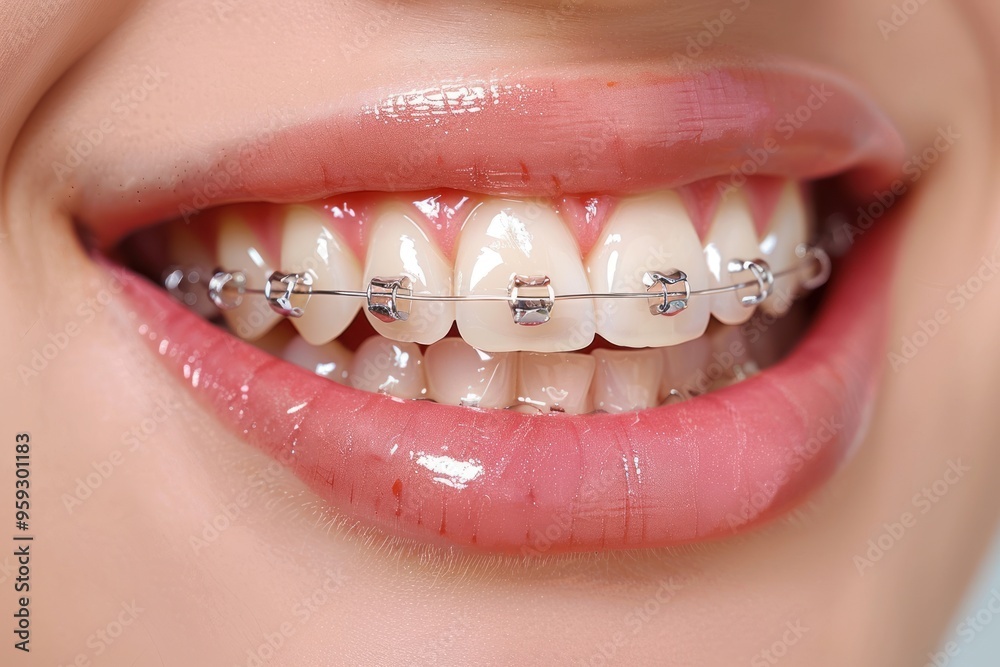Bracing for change: orthodontic bracket or brace, dental treatment ...