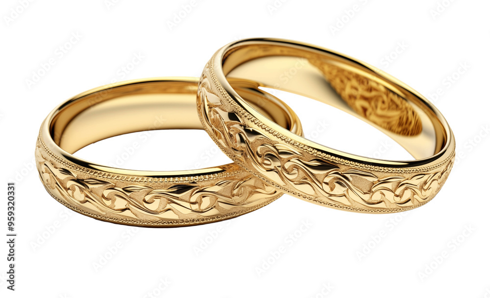 Foto A collection of wedding rings for both men and women, showcasing ...