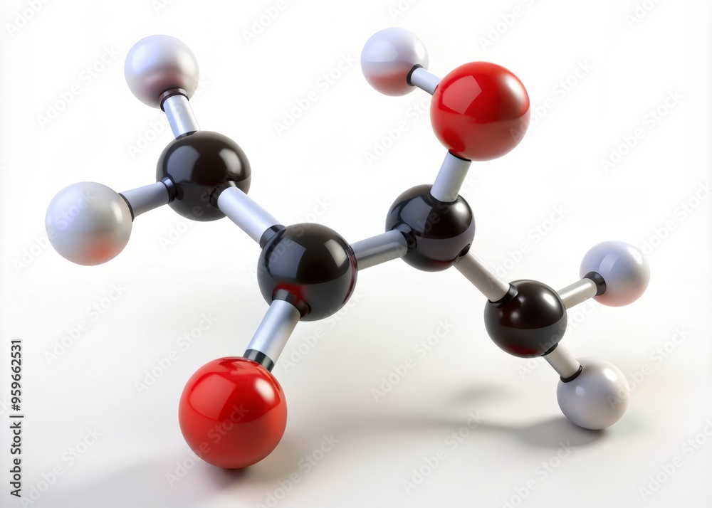 The dot structure of dimethyl ether reveals a central oxygen atom ...