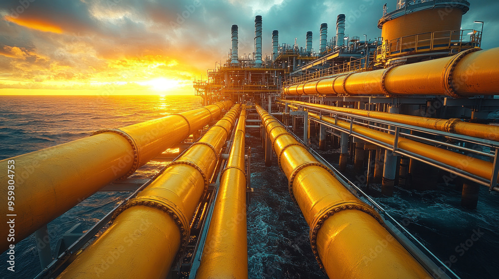 Pipework high pressure systems, highlighting the robust and complex ...