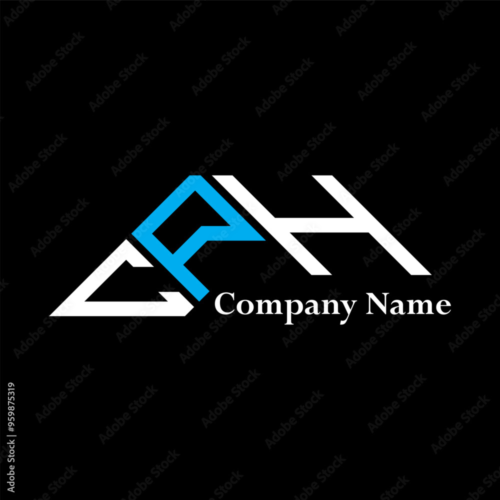 Vetor CPH logo design, CPH simple and modern logo. CPH luxurious ...