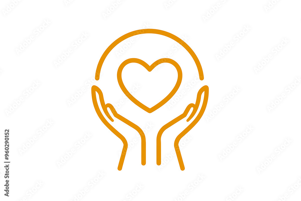 Minimalist support icon, featuring clean lines and simple shapes to ...