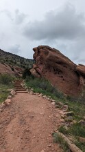 Red Rock Erosion Steps Free Stock Photo - Public Domain Pictures