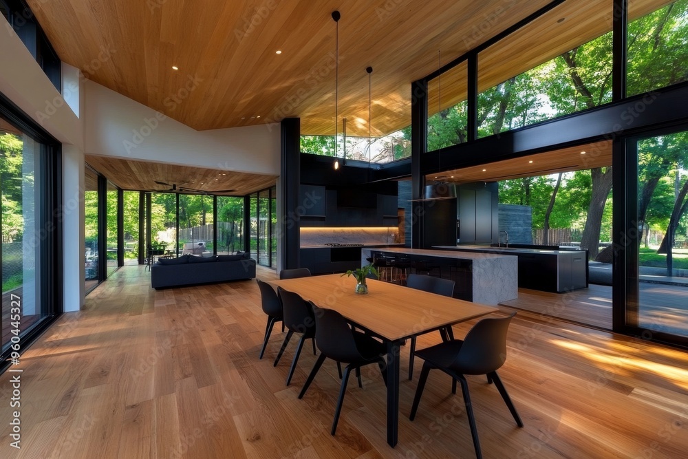 House, family home, designed for togetherness includes open spaces for ...