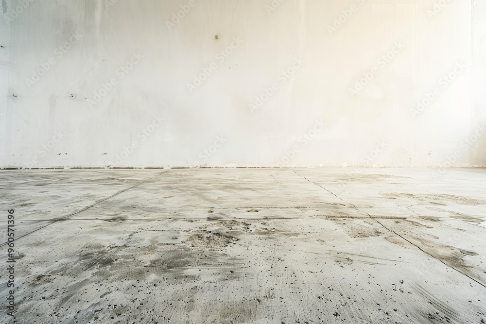 White background on cement floor texture - concrete texture - old ...