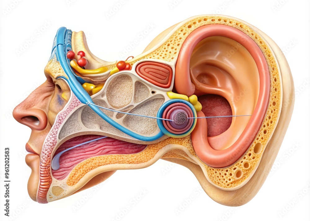 High-Resolution Stock Photo Depicting The Labeled Anatomy Of The Human ...