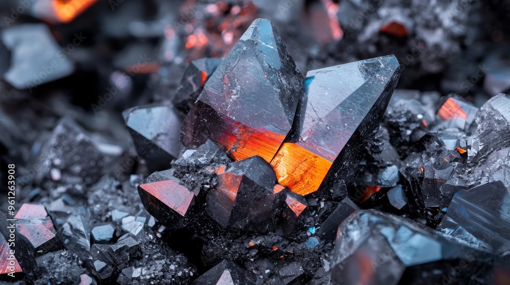 Crystal Symmetry in Iron Ore Minerals, Explore the symmetrical crystal ...