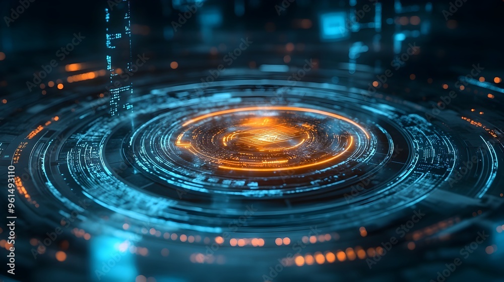 Holographic digital asset tracking system featuring real time data ...