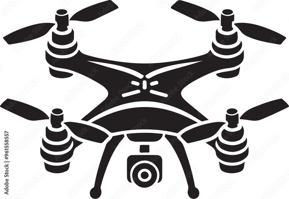 drone vector art,graphics drone icon set,vintage illustration drone ...