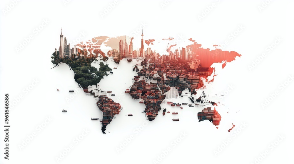 A Stunning Visualization of Global Shipping and Trade Across the World ...