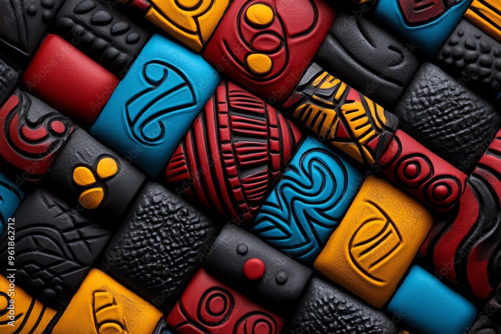 African pattern, historic roots, ancestral connections link modern ...