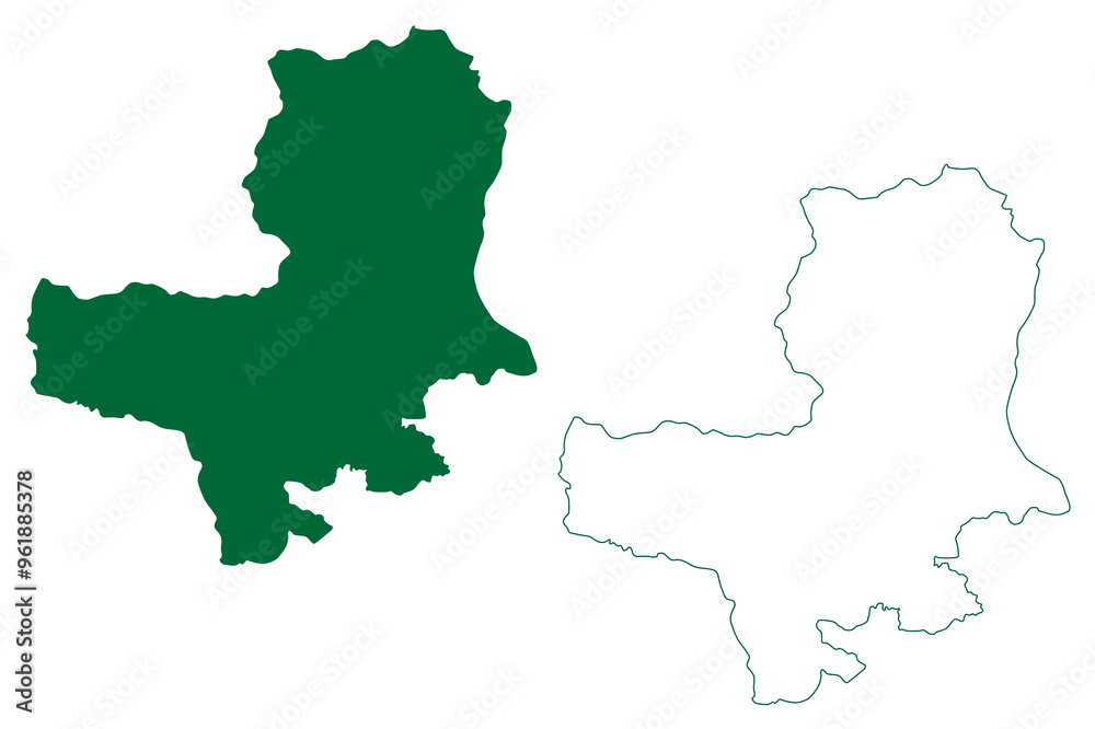 Bageshwar district (Uttarakhand or Uttaranchal State, Republic of India ...