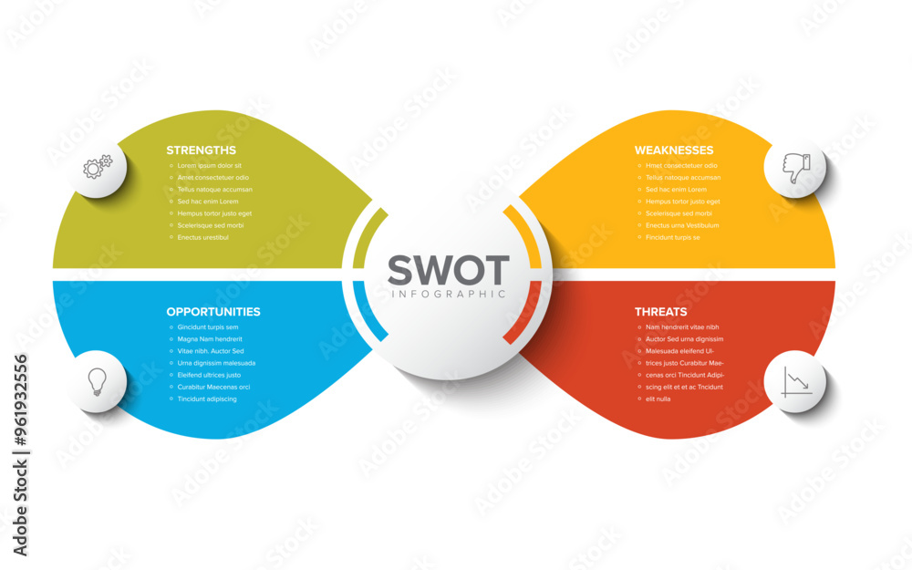Vector SWOT (strengths, weaknesses, opportunities, threats) diagram ... Vector SWOT (strengths, weaknesses, opportunities, threats) diagram ...